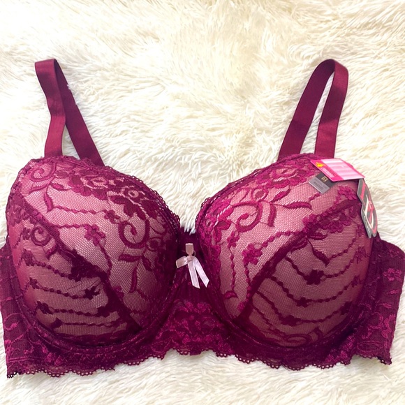 Sofra | Intimates & Sleepwear | Nwt Sofra 46ddd Lace Padded Bra | Poshmark